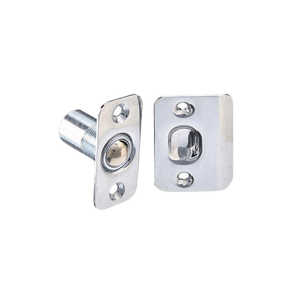 Chrome finish Ball Catch used on current FGD doors | The Sauna Place