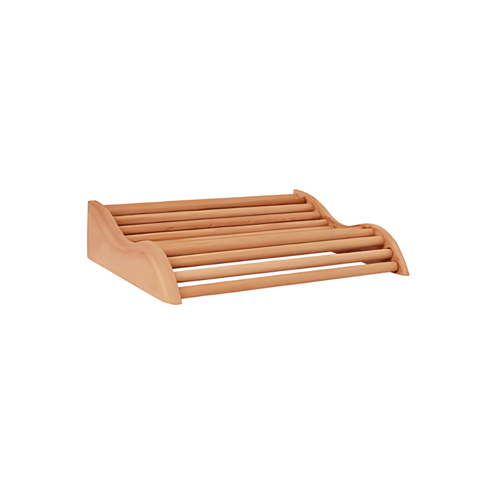 Curved Cedar Headrest (14 1/2″ x 10 3/4″) | The Sauna Place