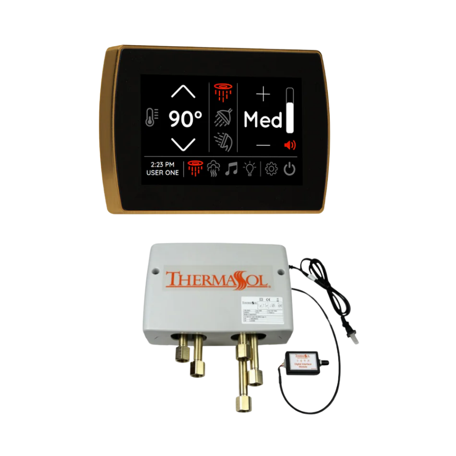 ThermaSol Digital Shower Package - SignaTouch Control (Wall Mount ...
