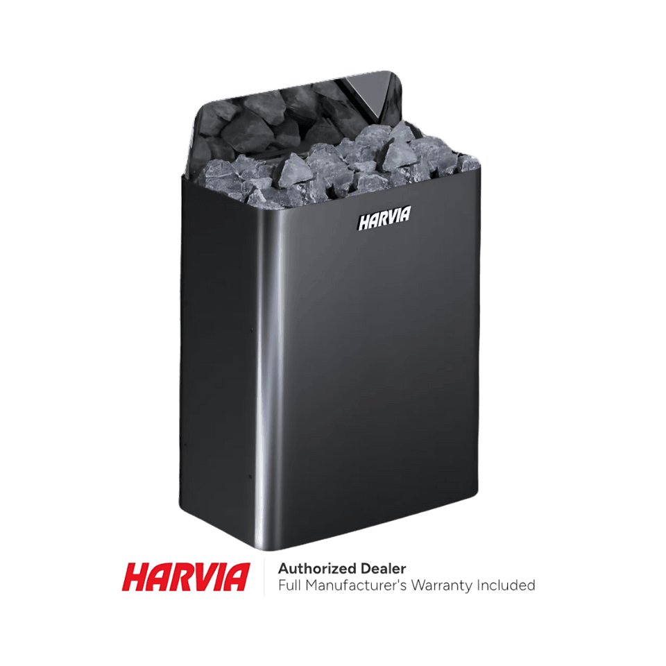 Harvia The Wall SW-60 BLACK Electric Sauna Heater – The Sauna Place