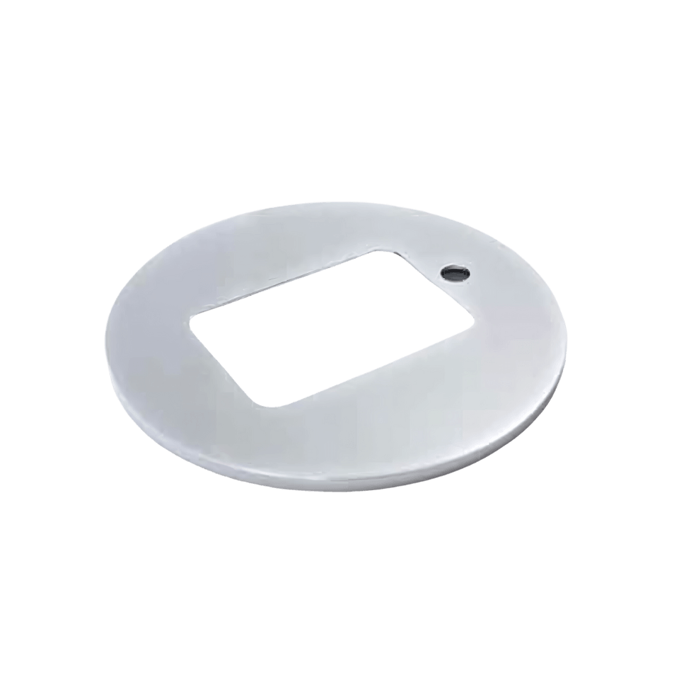 Round Faceplate Polished Chrome | iTempo – The Sauna Place