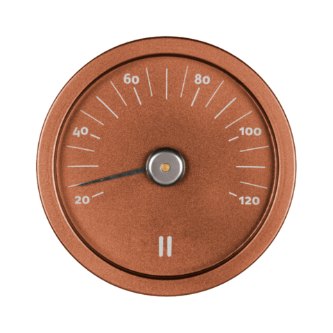 Rento Copper Aluminum Sauna Thermometer – The Sauna Place