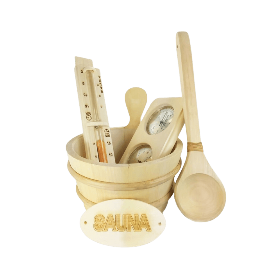 Aspen - Sauna Accessories Set #3 | The Sauna Place