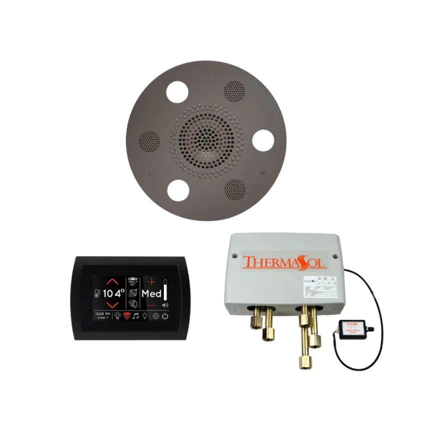 ThermaSol Wellness Shower Package - Serenity Advanced Rainhead (Round ...